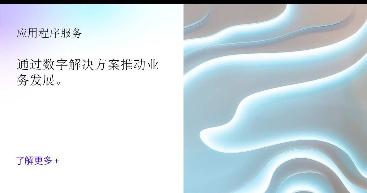 应用程序服务 Softwareone