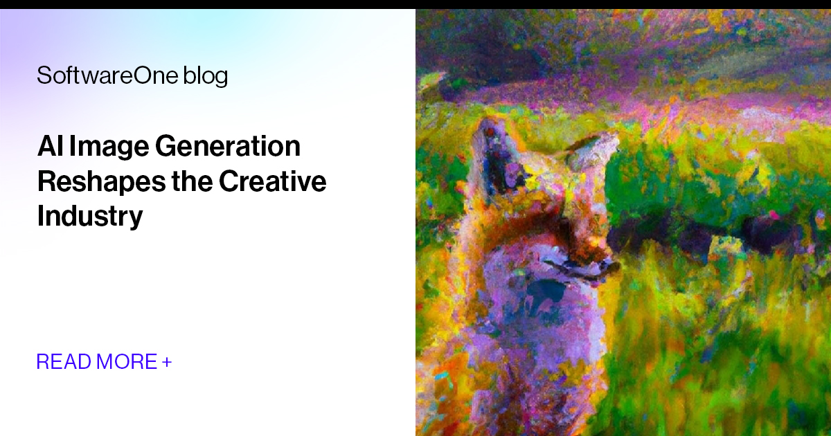 AI Image Generation Reshapes the Creative Industry | SoftwareOne blog