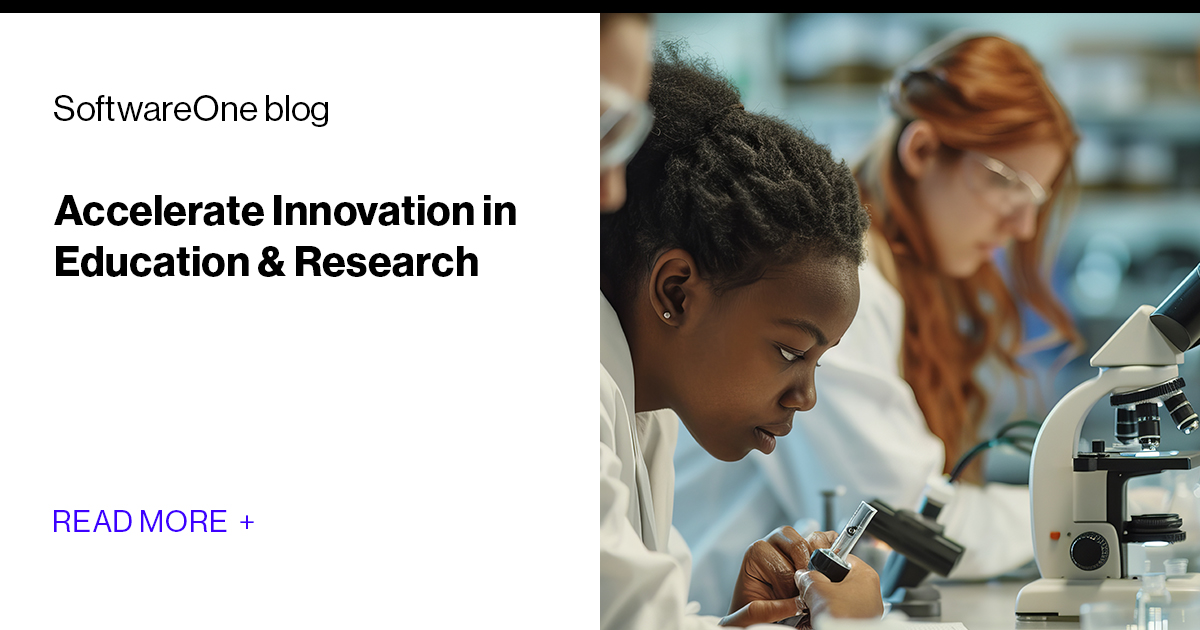Urychlete vývoj vzdělávání a výzkum s AWS a OCRE | SoftwareOne blog