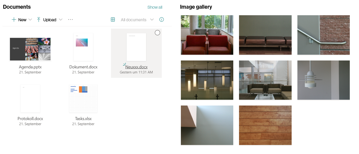 Intranet with Microsoft 365: modern experience with SharePoint Online ...