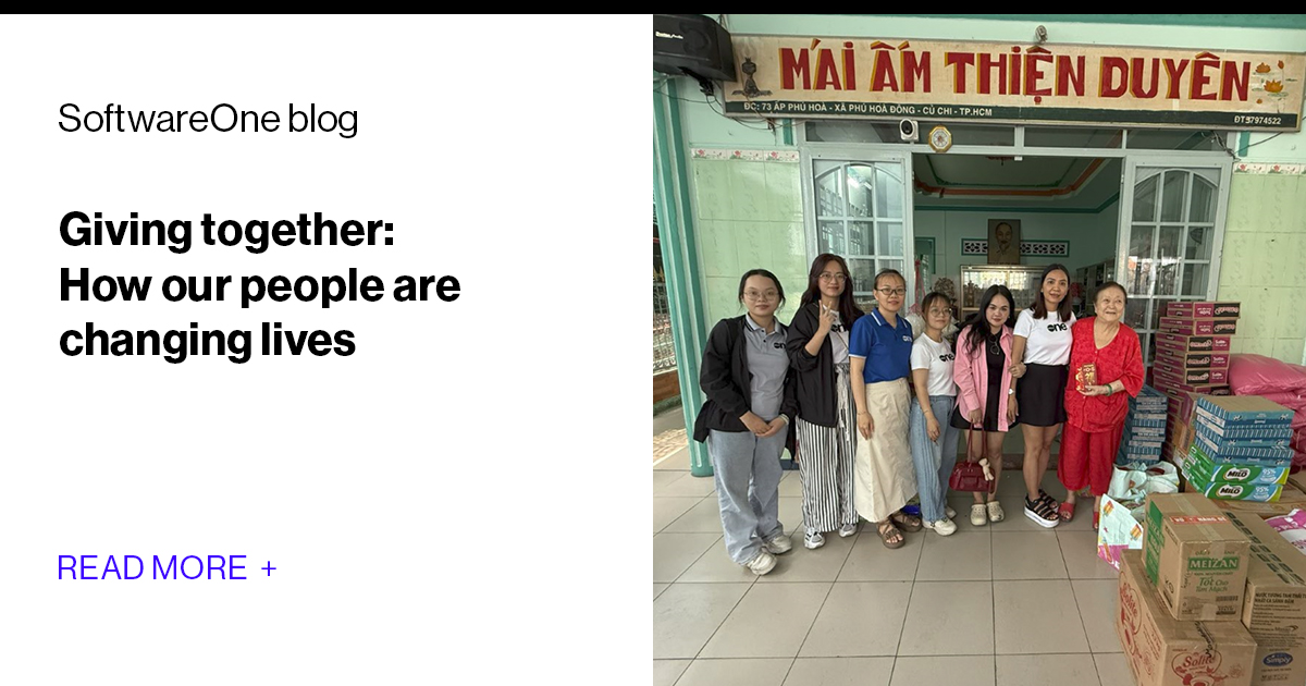 Changing Lives Together: SoftwareOne & Crayon's Charitable Impact ...