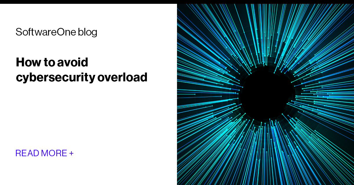 How to avoid cybersecurity overload | SoftwareOne blog
