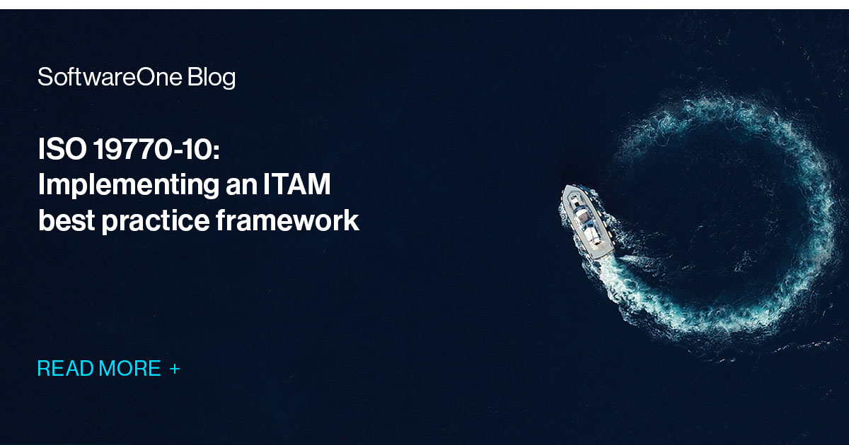ISO 19770-10: implementing an ITAM best practice framework ...