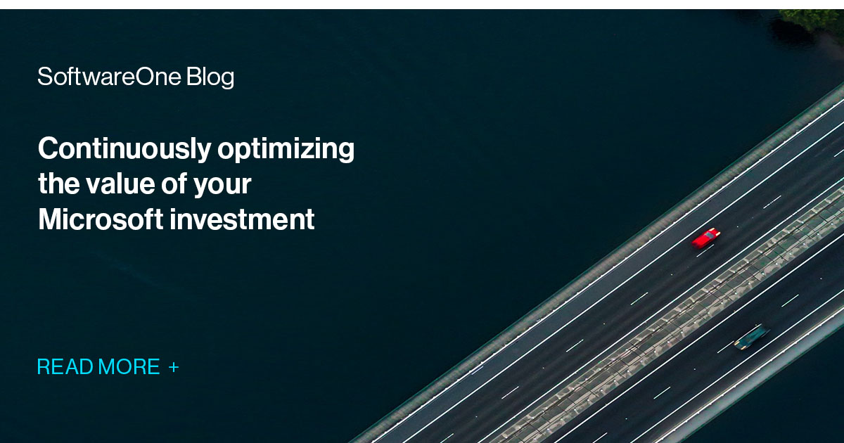 Continuously optimizing the value of your Microsoft investment ...