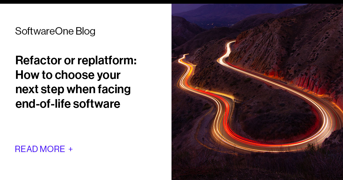 Move to AWS – Refactor or replatform | SoftwareOne Blog