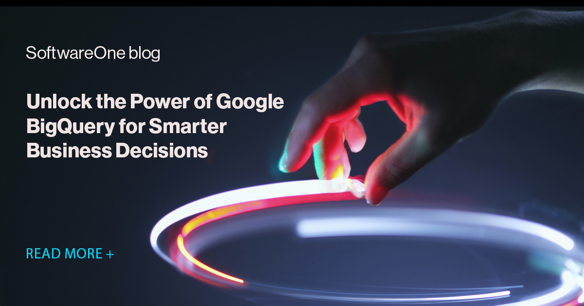 Empowering Data-Driven Decisions with Google | SoftwareOne blog