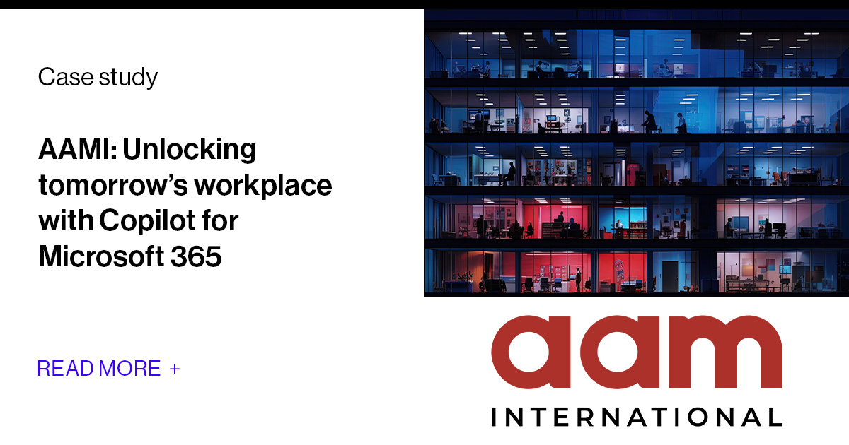 AAMI introduces pioneering Workplace AI with Copilot for Microsoft 365 and SoftwareOne ...