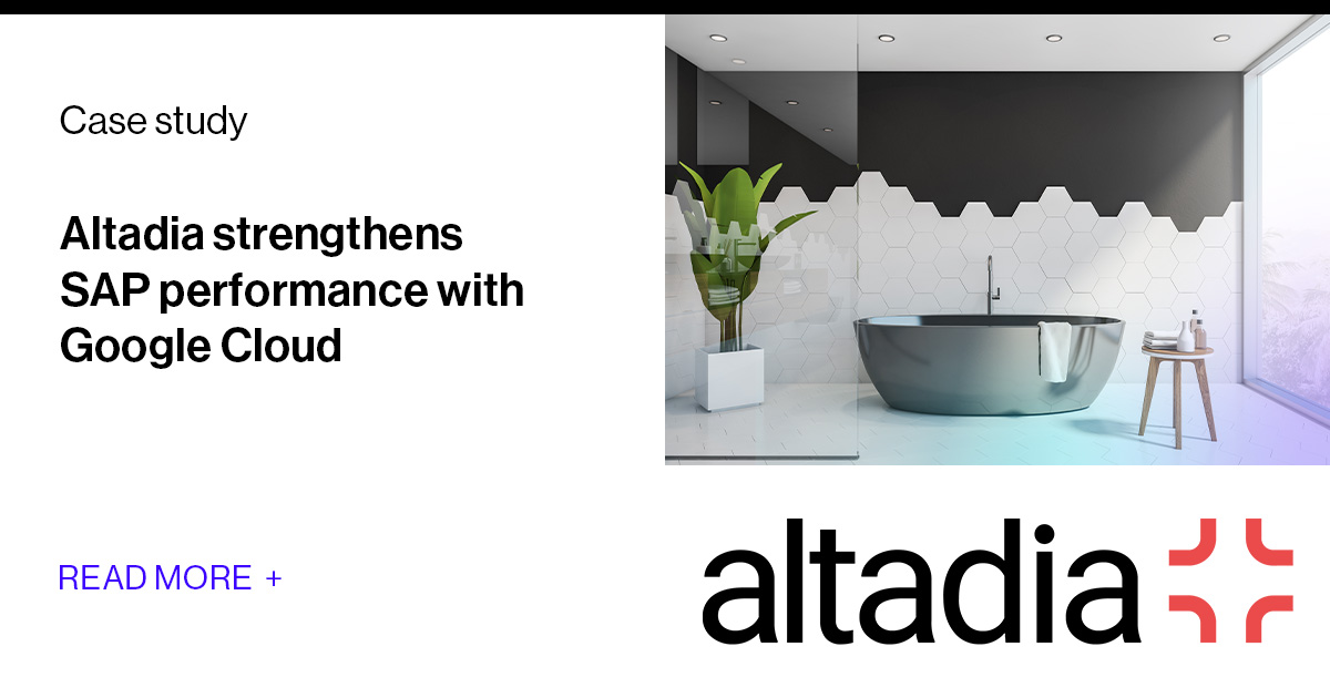 Altadia Group boosts SAP performance with Google Cloud | SoftwareOne case study