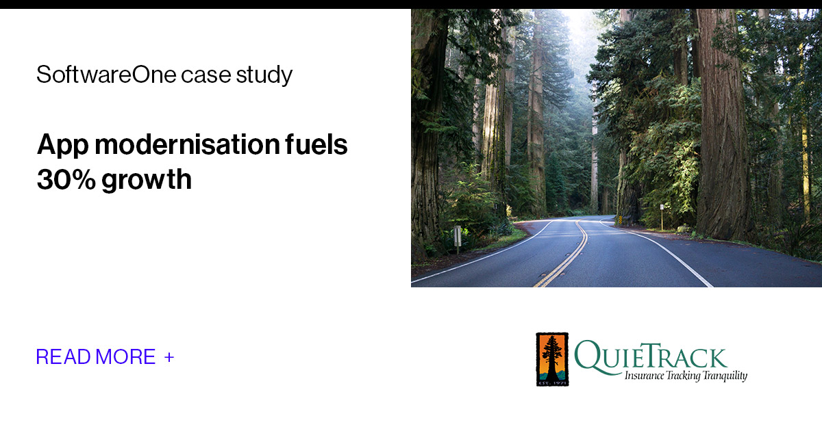 App modernization helps QuieTrack grow by 30% | SoftwareOne case study