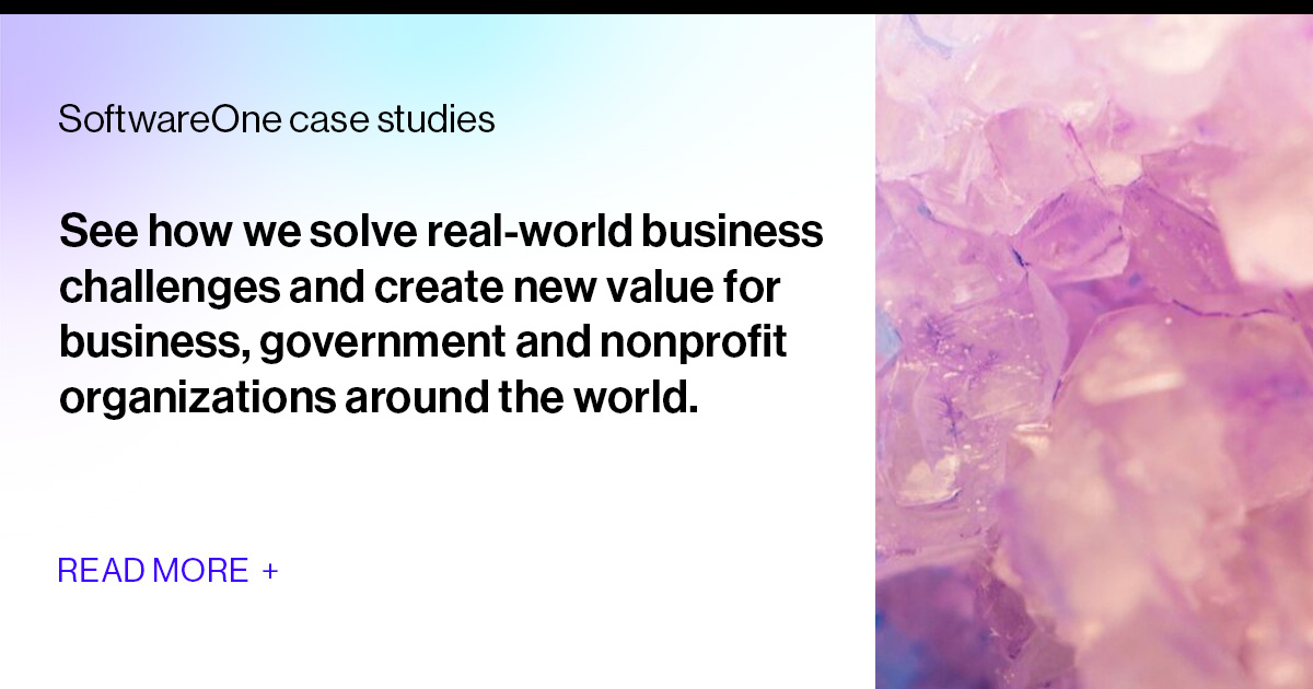 Case studies | SoftwareOne