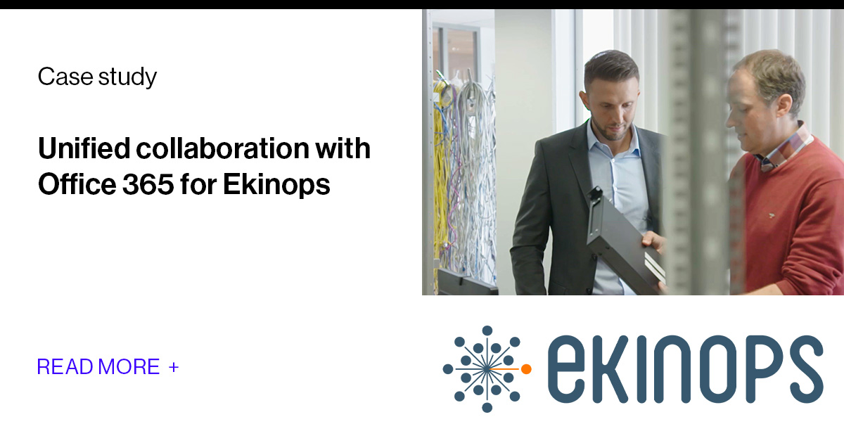 Ekinops gains a consolidated collaboration platform with Office 365
