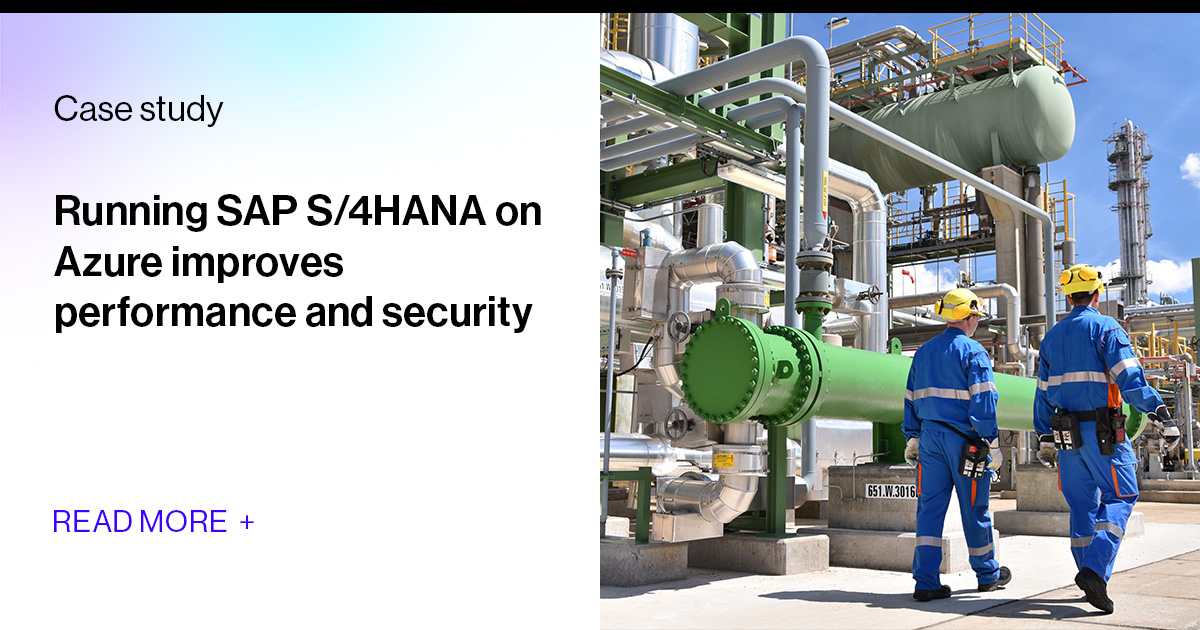 Migrating to SAP S/4HANA on Azure accelerates business processes ...