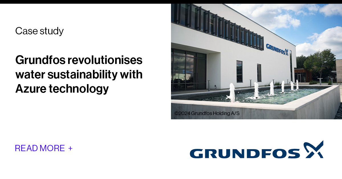 How Grundfos is fueling water sustainability with Azure Kubernetes and ...
