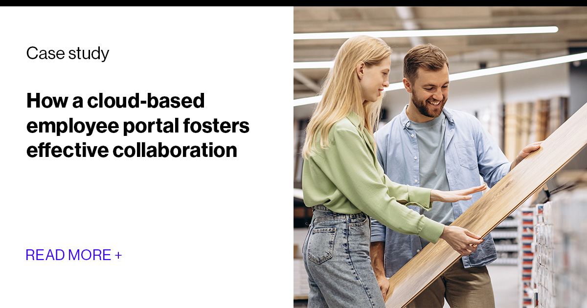 How a cloud-based employee portal transforms collaboration | SoftwareOne case study