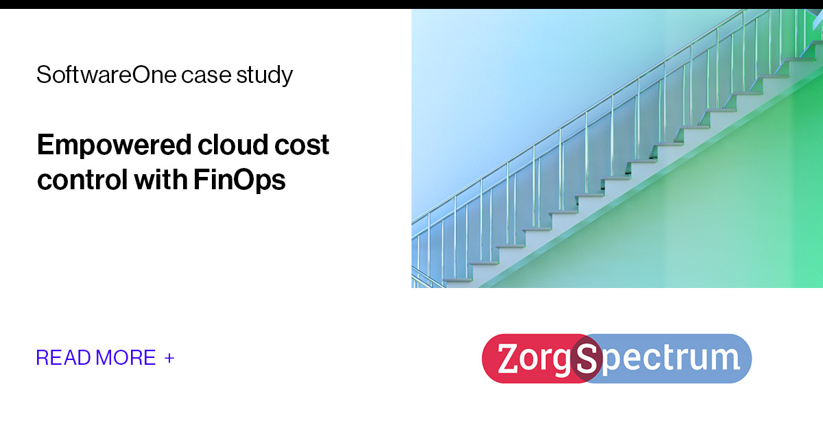 ZorgSpectrum effectively manages cloud spend with FinOps | SoftwareOne case study
