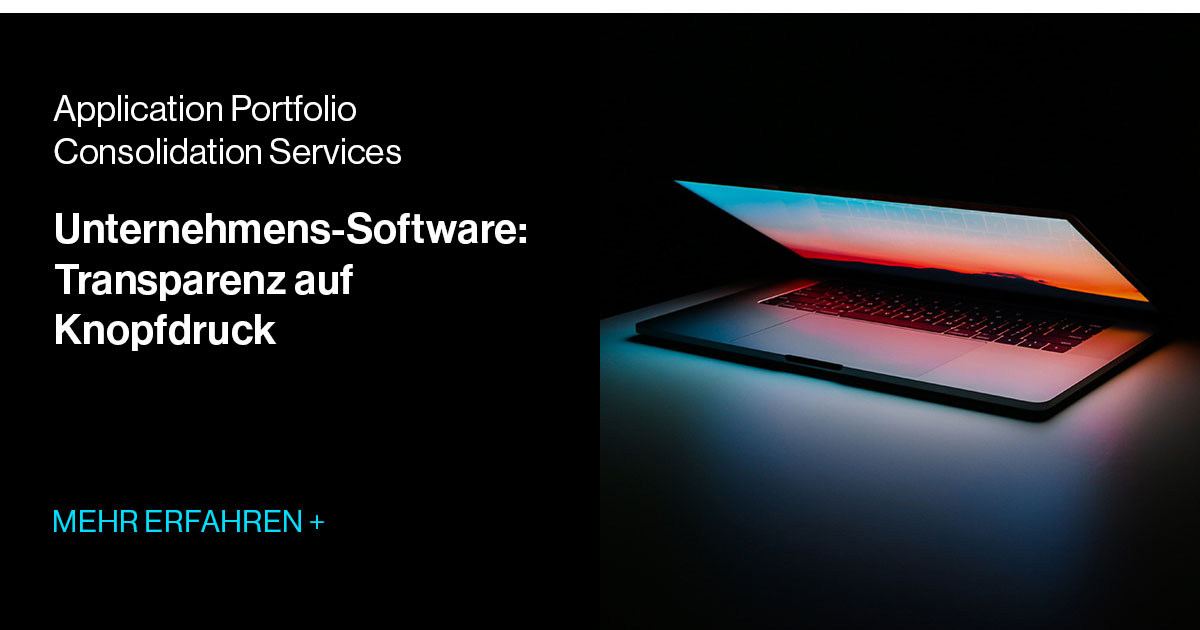 Application Portfolion Consolidation Services | SoftwareOne