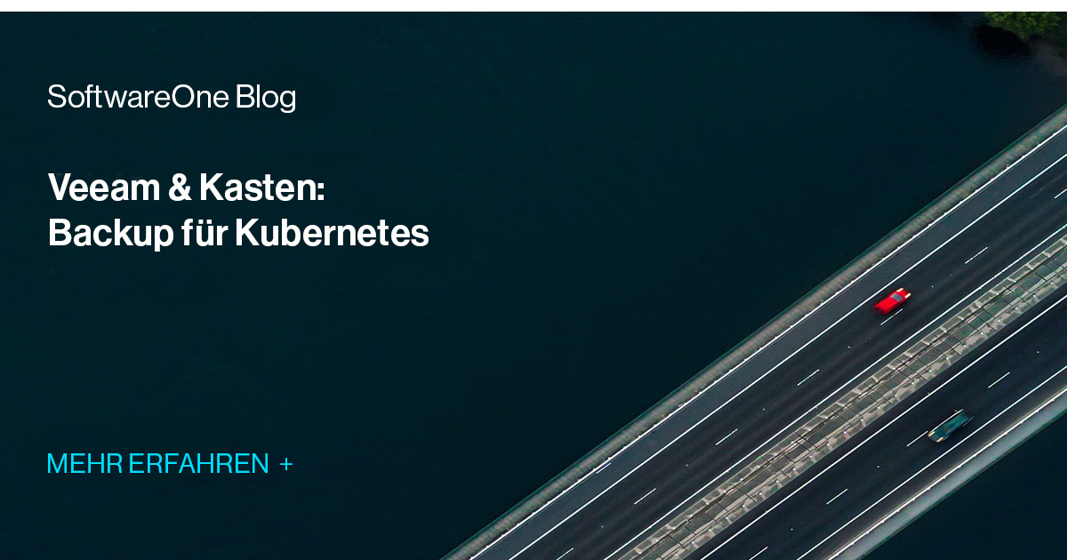 Veeam & Kasten: Backup für Kubernetes | SoftwareOne Blog