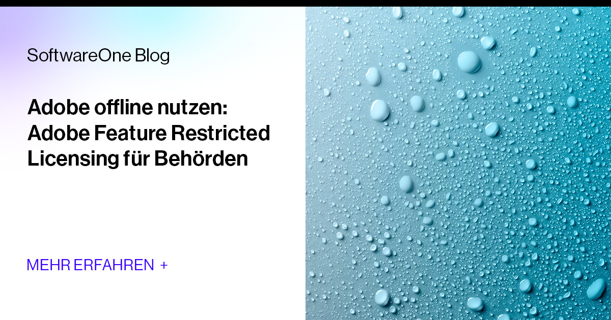Adobe offline nutzen – Adobe Feature Restricted Licensing für Behörden ...