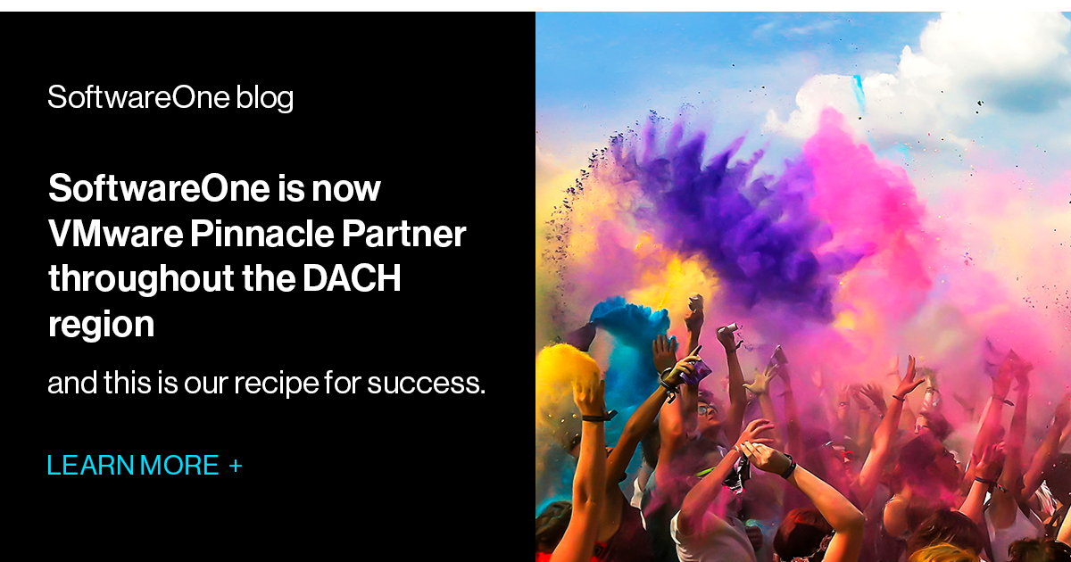 SoftwareOne is VMware Pinnacle Partner in DACH region | SoftwareOne Blog