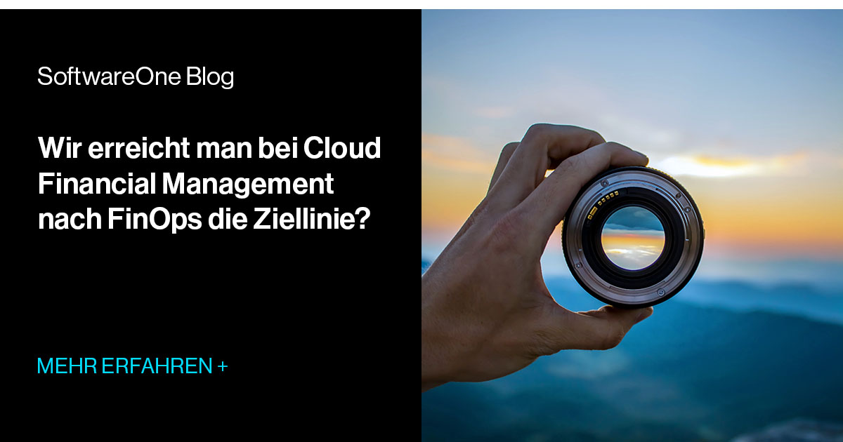 Ziellinie bei Cloud Financial Management nach FinOps erreichen