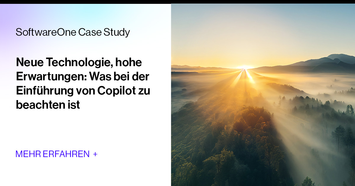 Erfolgreiche Copilot-Implementierung bei AMINA | SoftwareOne case study