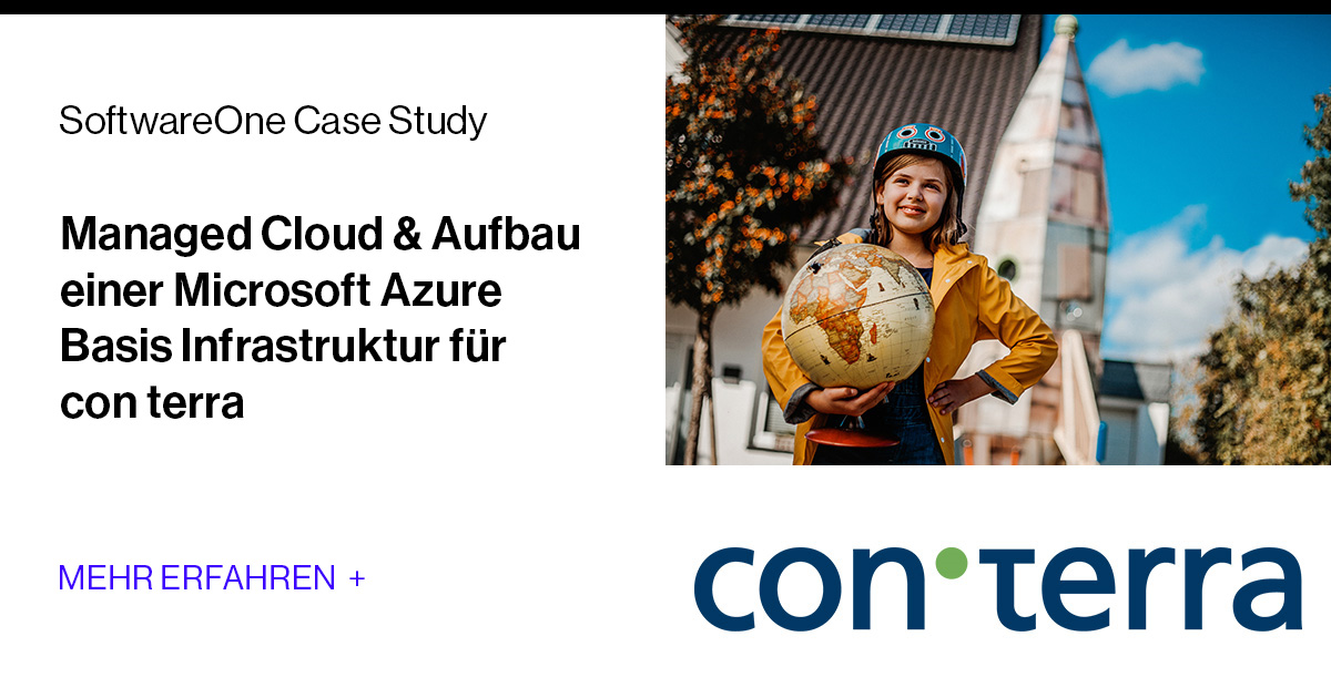 Managed Cloud für con terra | SoftwareOne Case Study