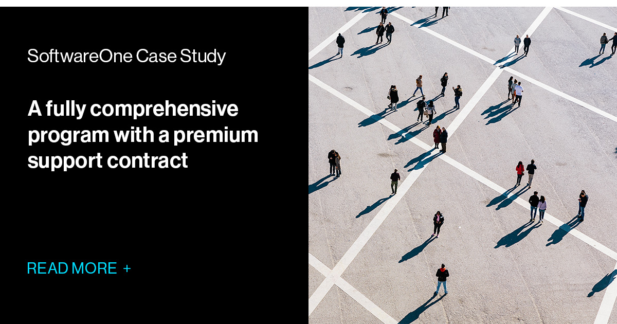 Flexible support simplified | SoftwareOne Case Study