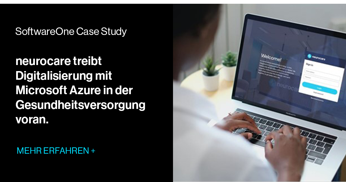 Agile App-Entwicklung und Cloud Services von SoftwareOne | SoftwareOne Case Study