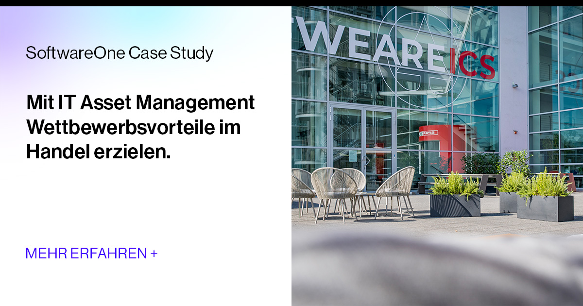 Aktiv die Innovationen im Handel mitgestalten | SoftwareOne Case Study