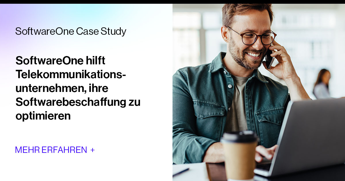 SoftwareOne hilft Telekommunikationsunternehmen, ihre Softwarebeschaffung zu optimieren ...