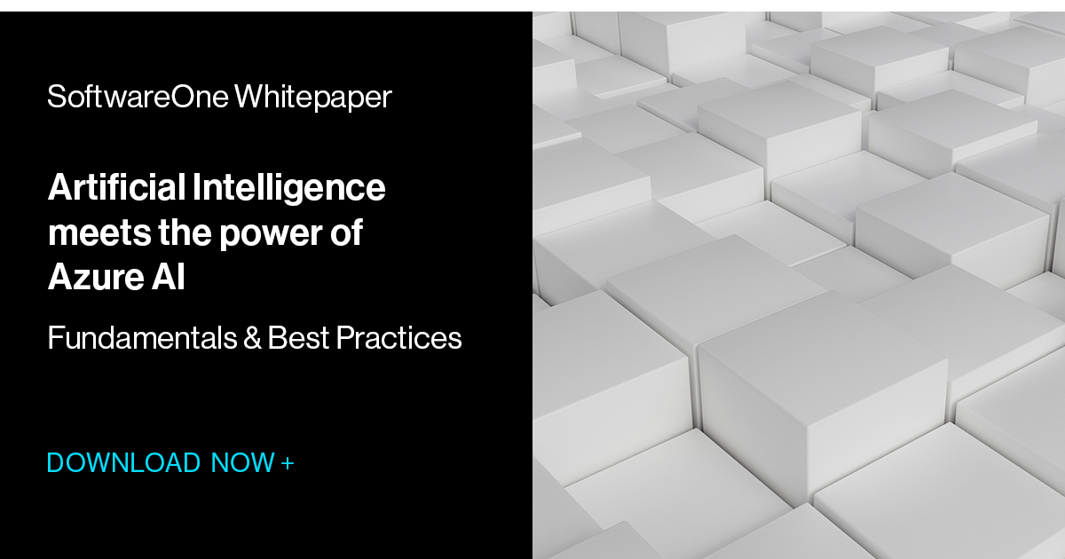 Artificial Intelligence: The Power of Azure AI I SoftwareOne Whitepaper