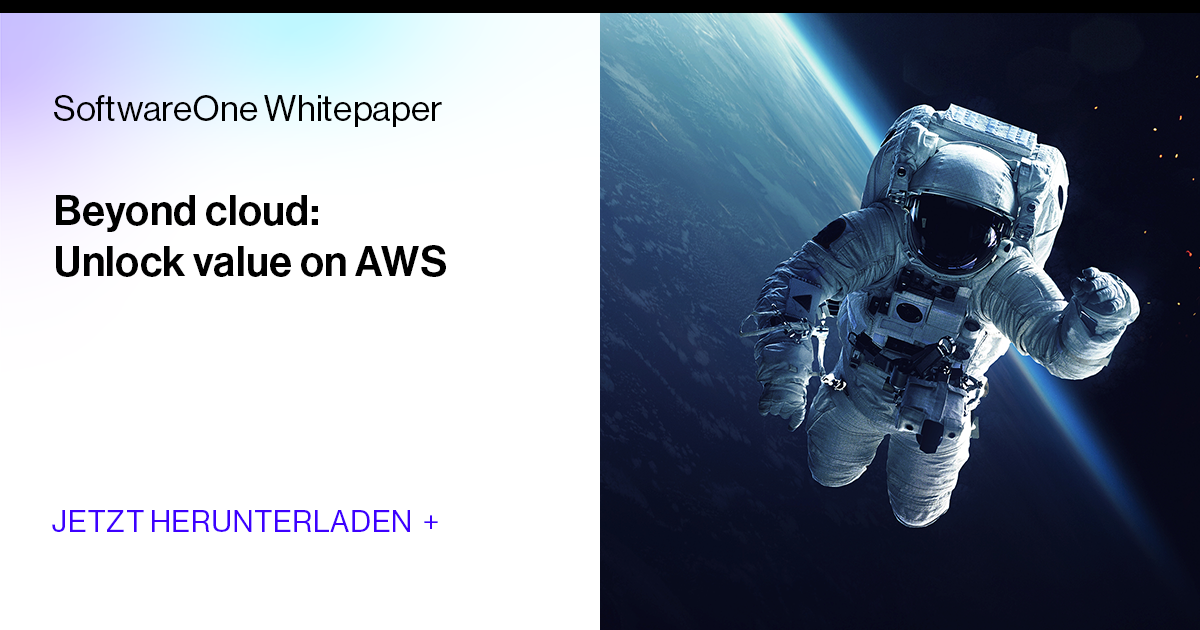 Chancen der AWS-Migration entdecken I SoftwareOne Whitepaper