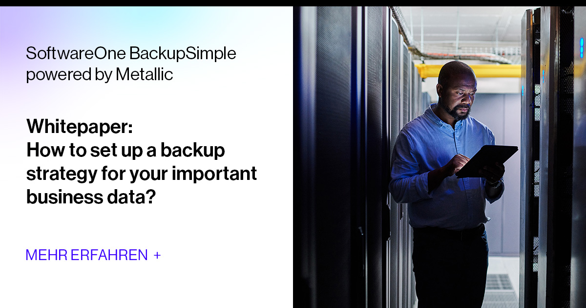 Simplified Data Protection with BackupSimple powered by Metallic ...