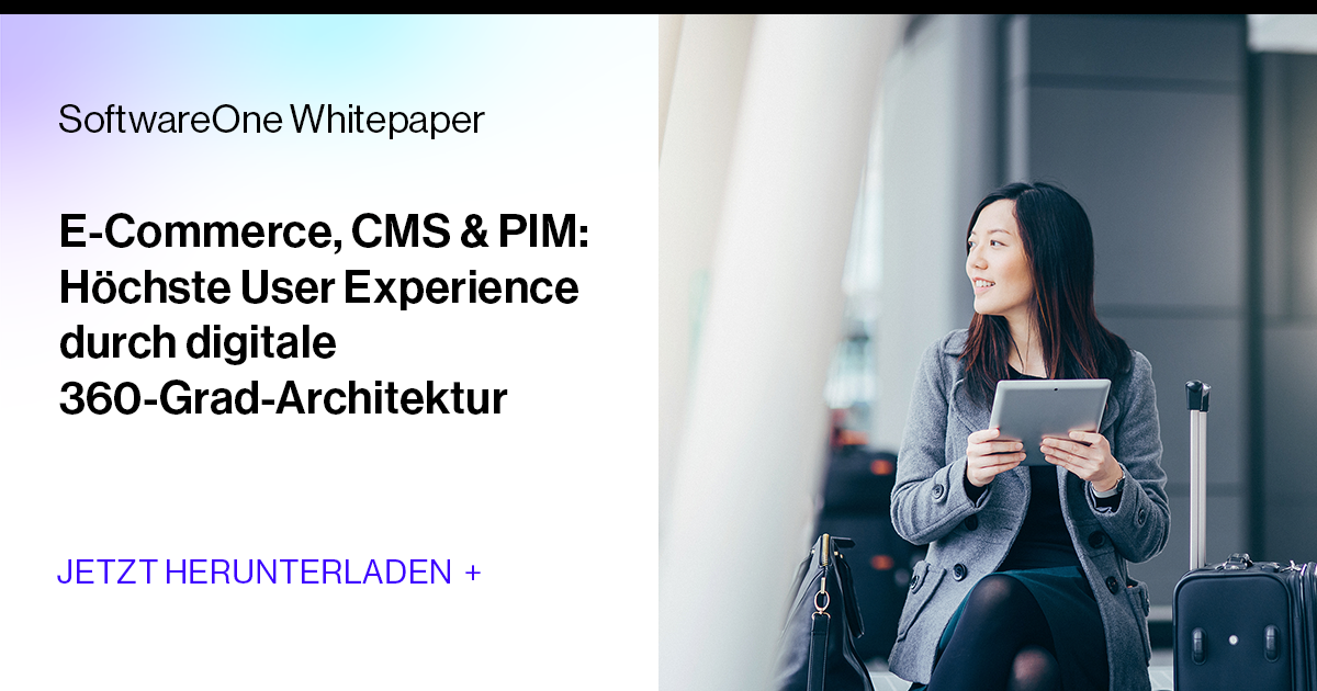 E-Commerce, CMS & PIM mit SoftwareOne