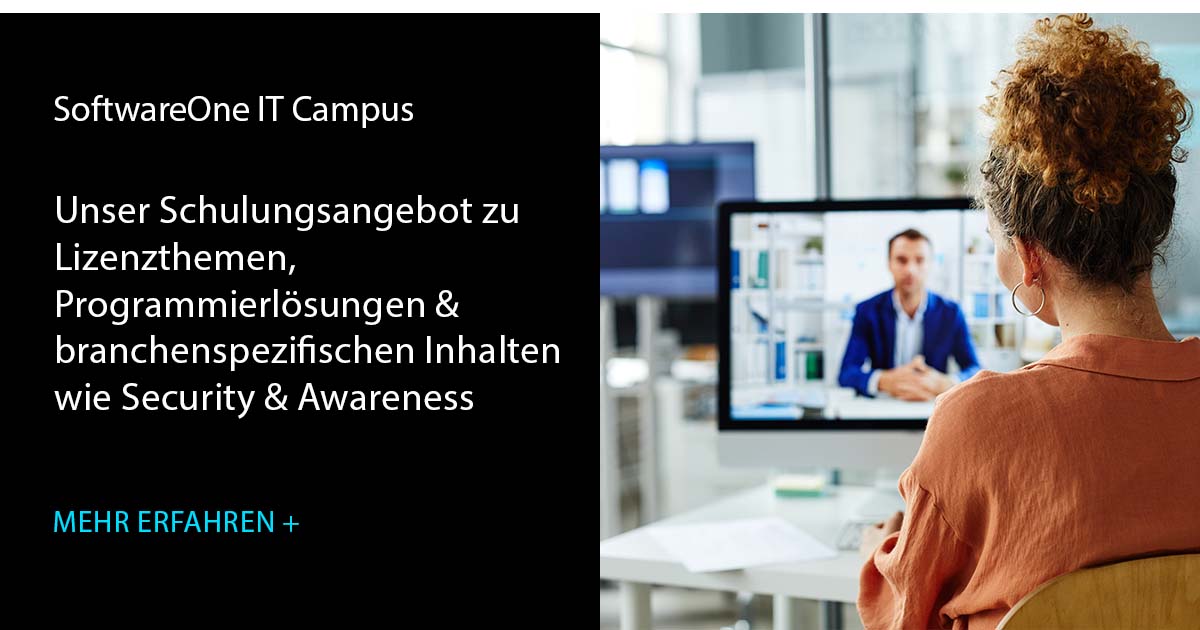 SoftwareOne IT Campus | Customer Training Solutions