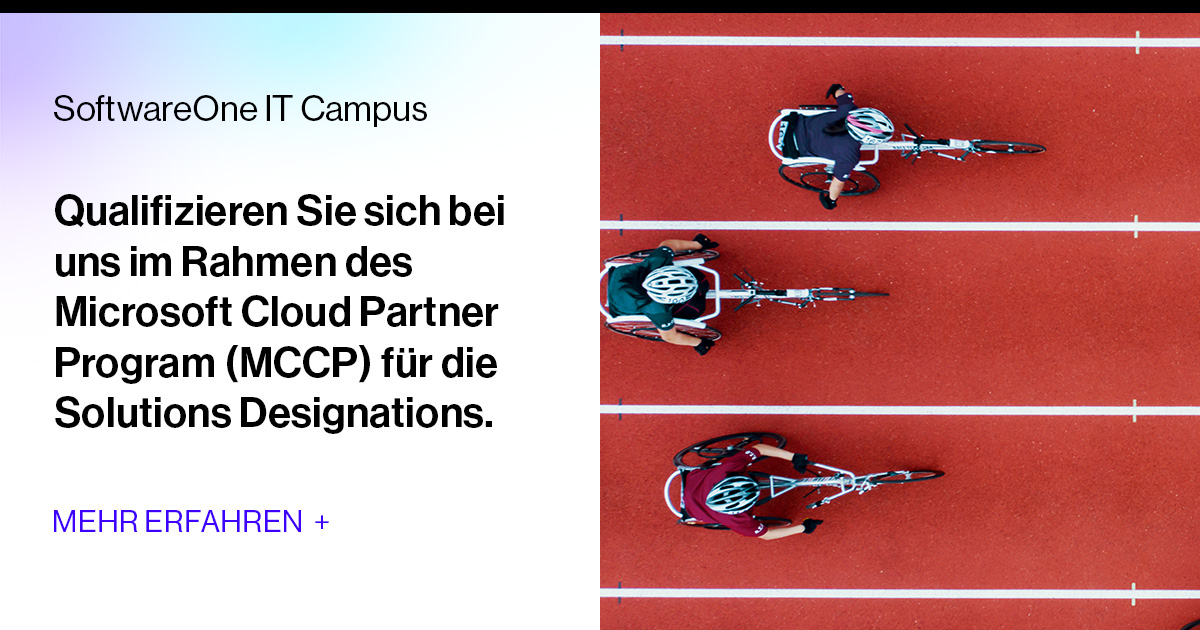 SoftwareOne IT Campus: Microsoft Cloud Partner Program