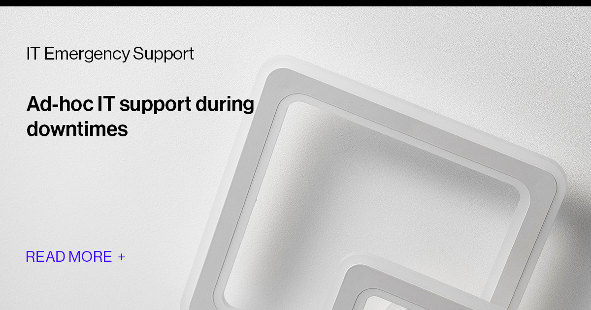 Ad-hoc IT support during downtimes | SoftwareOne