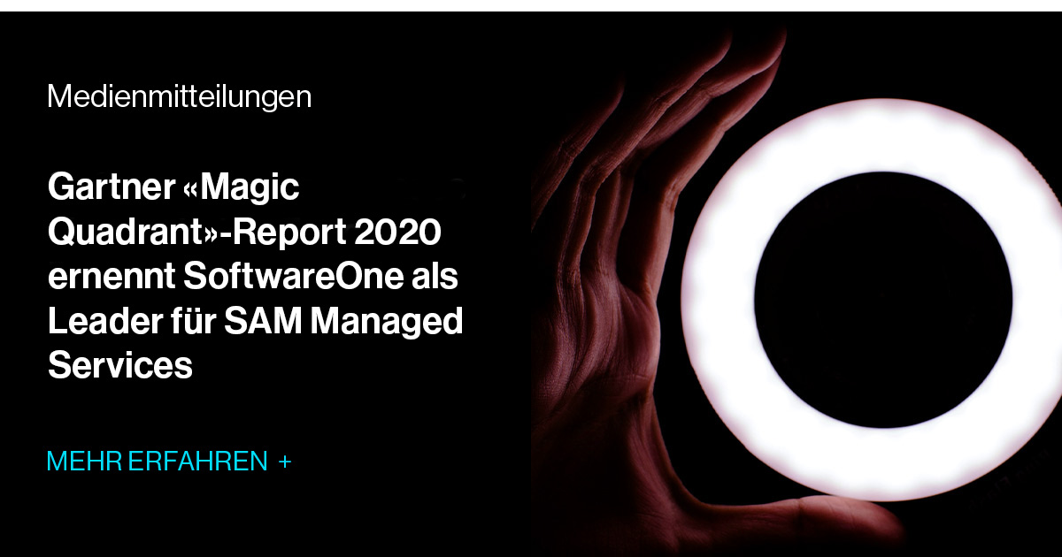 Gartner «Magic Quadrant»-Report 2020 ernennt SoftwareONE als Leader für ...
