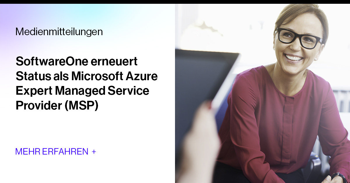 SoftwareONE Renews its Status as Microsoft Azure Expert Managed Service ...