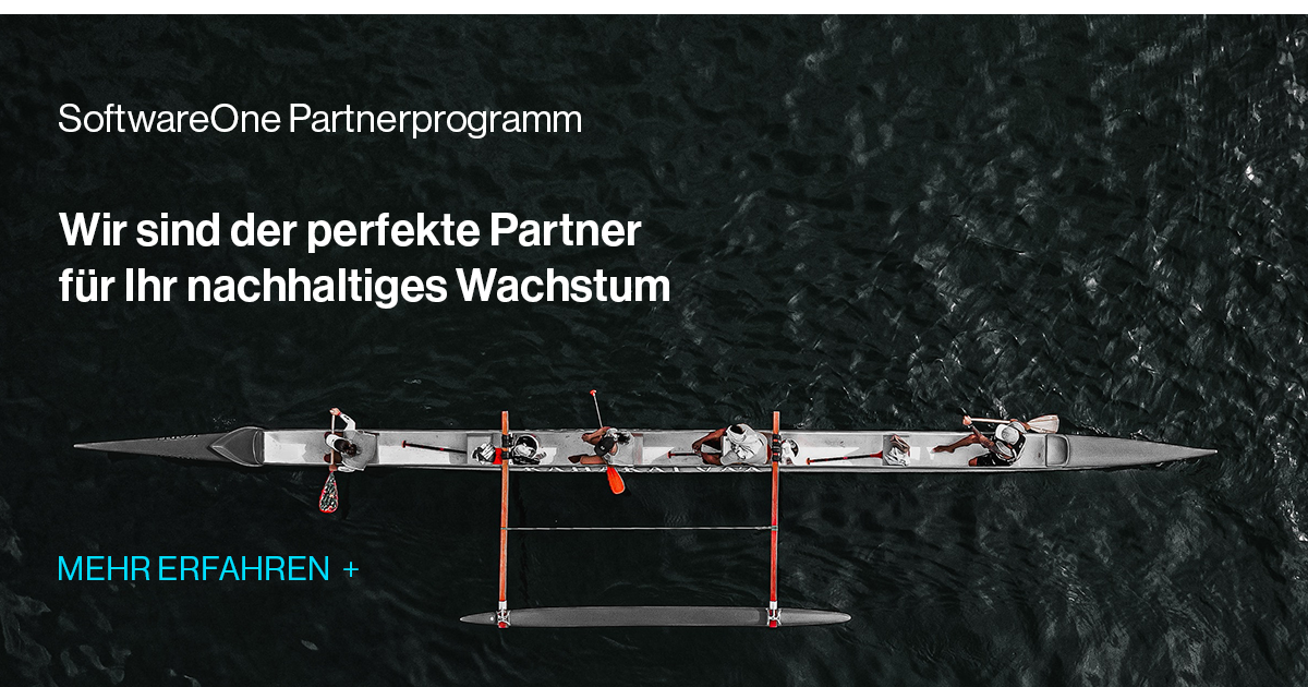 SoftwareOne Partnerprogramm | SoftwareOne