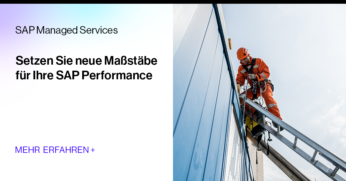 SAP Managed Services | SoftwareOne