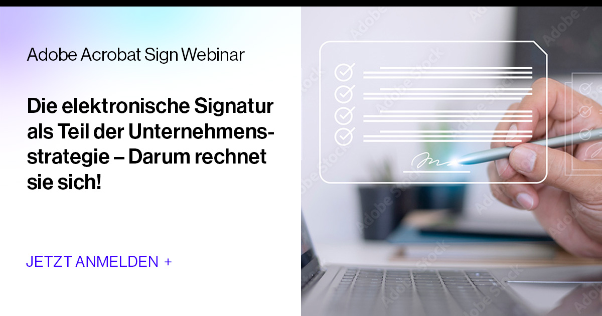 Die elektronische Signatur als Teil Ihrer Unternehmensstrategie ...