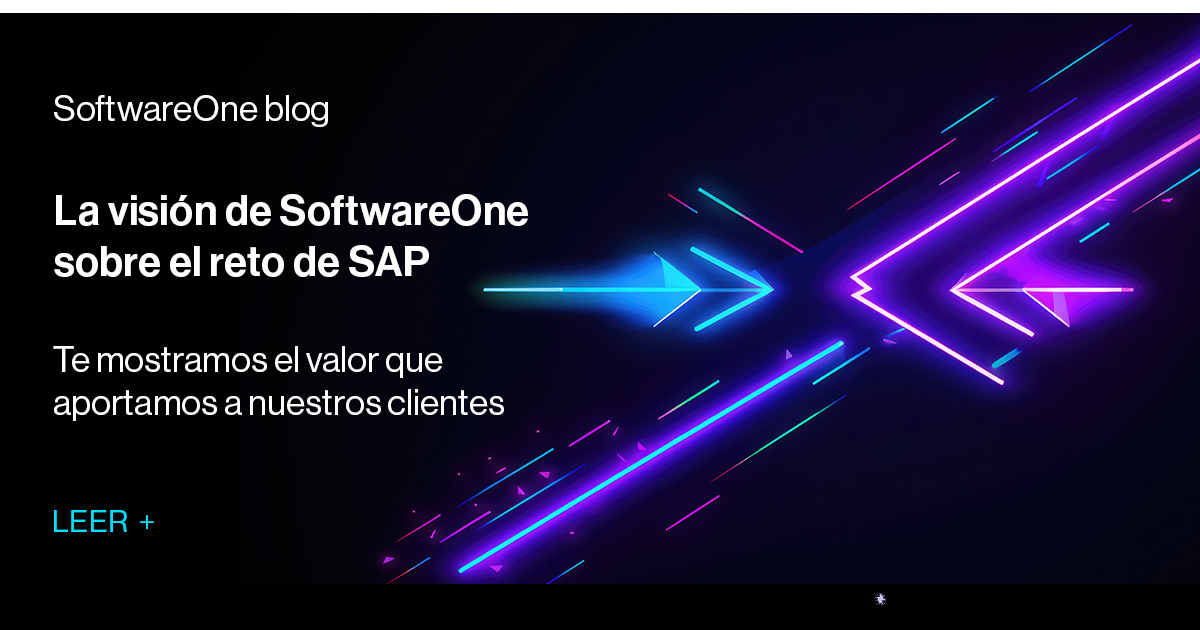 La visión de SoftwareOne sobre el reto de SAP | SoftwareOne blog