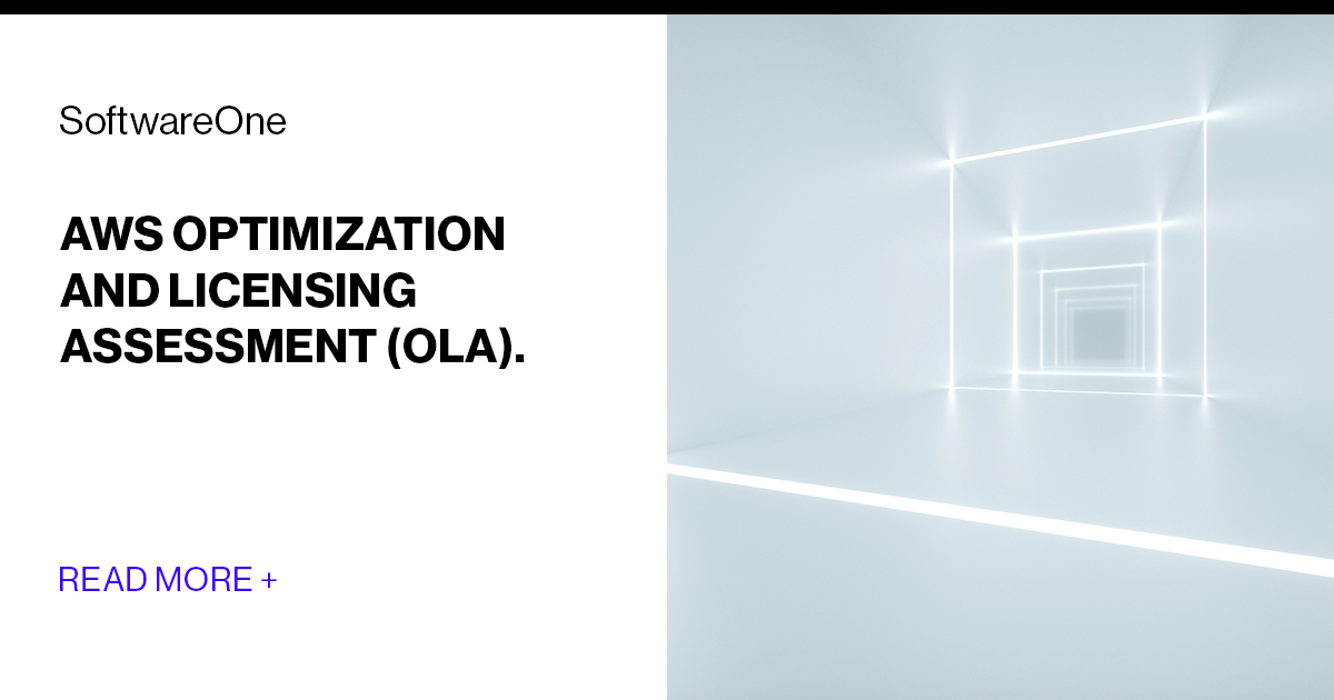 Optimization and Licensing Assessment (OLA) for AWS | SoftwareOne