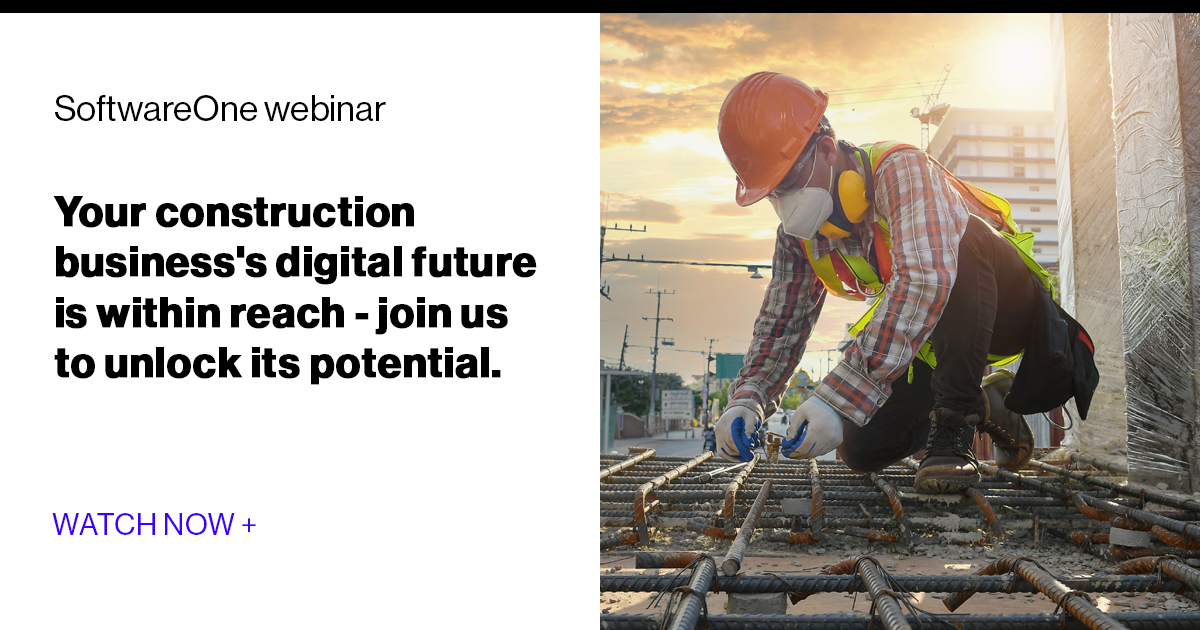 Your Digital Journey: How to get it started right | SoftwareOne webinar