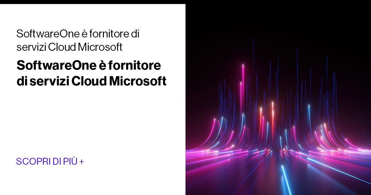Fornitore di servizi Cloud Microsoft Iaas-Paas | SoftwareOne event