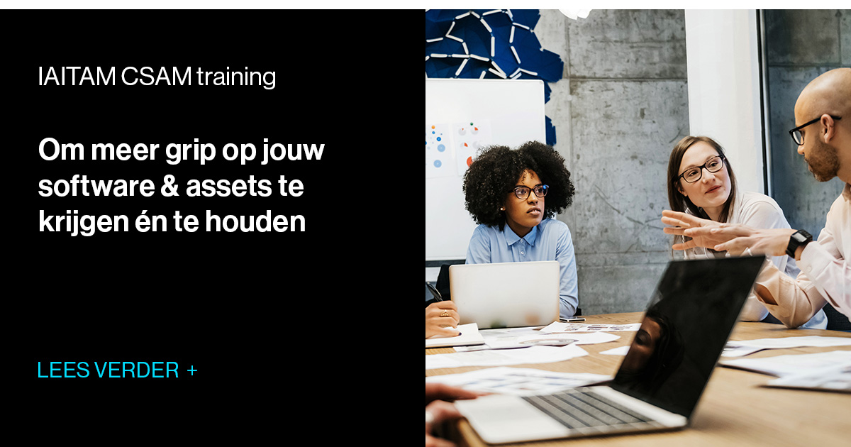 IAITAM CSAM training & examen | SoftwareOne