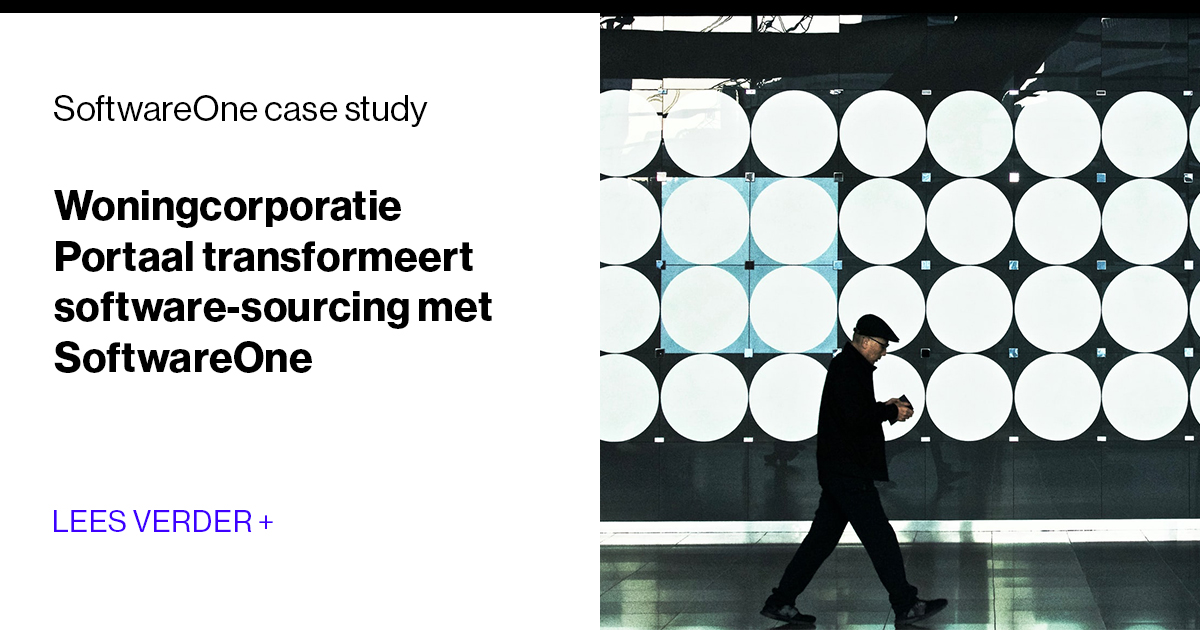 Woningcorporatie Portaal transformeert software-sourcing met SoftwareOne | SoftwareOne case study