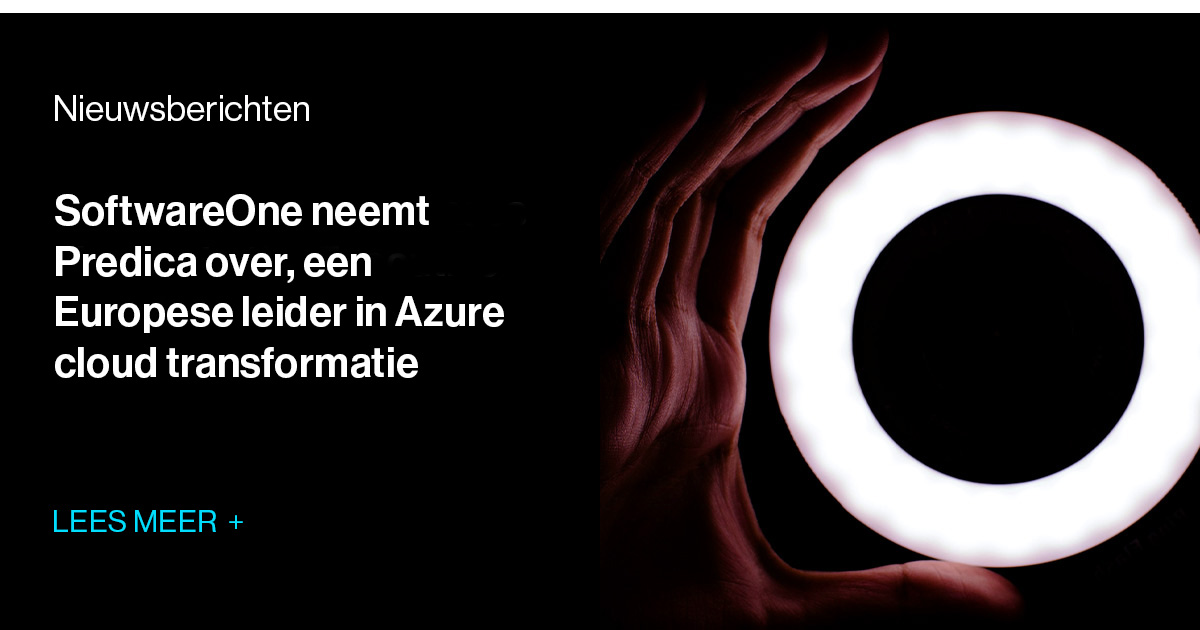 SoftwareOne breidt Cloud Services-platform uit | SoftwareOne Nieuwsbericht