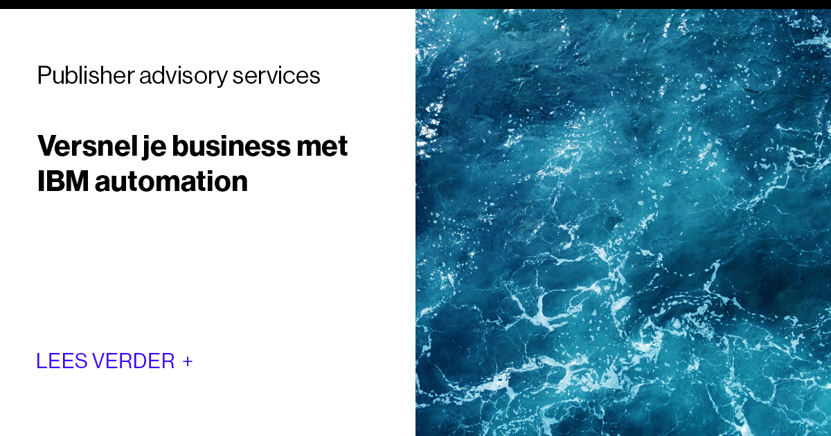 IBM automation voor optimale datakoppeling van applicaties | SoftwareOne